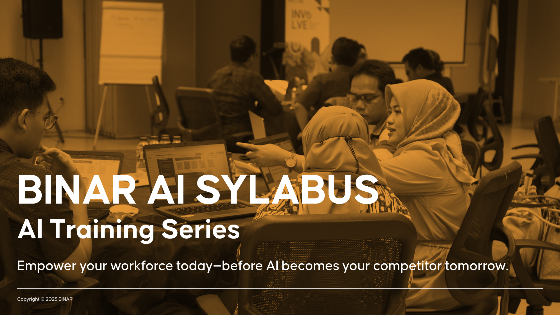 Pelatihan Artificial Intelligence untuk Perusahaan - BINAR AI Training Series